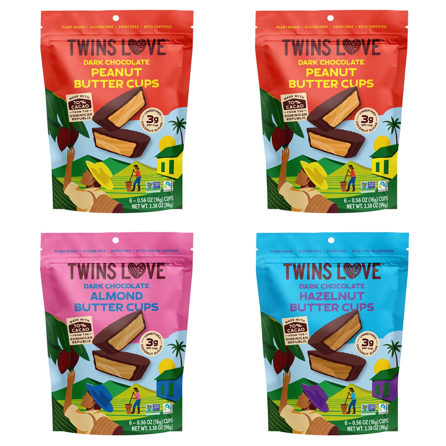 The Peanut Butter Power Bundle – Twins Love Chocolate
